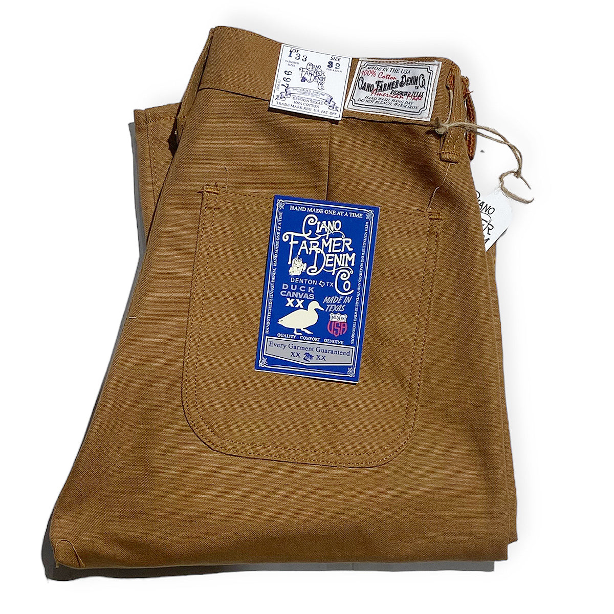 #133 12oz Duck Canvas Field Hand Chino [ Back Patch Pockets ] – CFDCo.