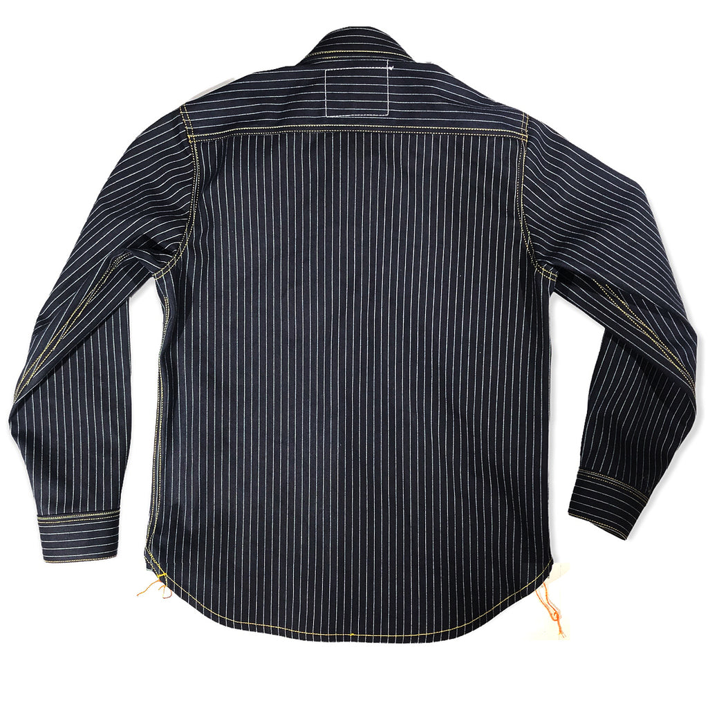 13.5oz Japanese Indigo/Indigo WABASH White Selvage WORKSHIRT – CFDCo.